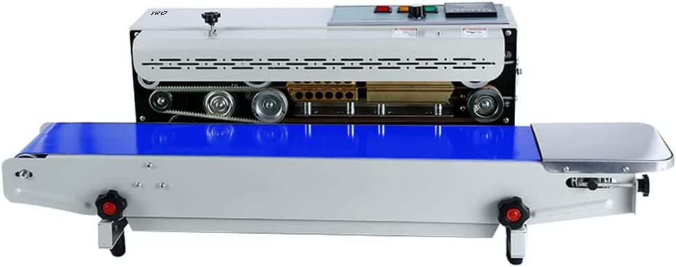 FR900 Continuous Sealing Machine Food bag Sealer Horizontal Auto Impul ...