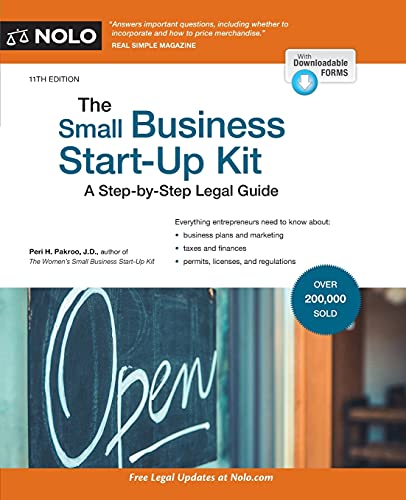 Small Business Start-Up Kit, The: A Step-by-Step Legal Guide ...