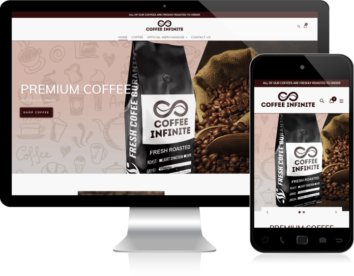 Pre-Made Coffee Drop Ship Website You Own ! – Marketing Food Online